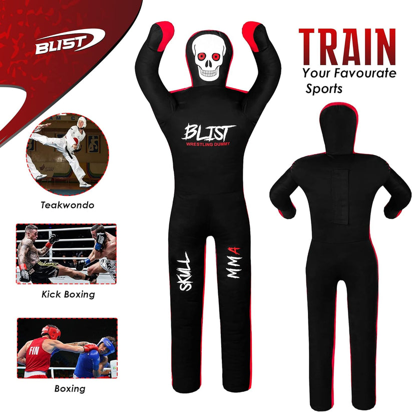 Blist MMA Dummy Judo Grappling Dummy Punching Bag Brazilian BJJ JIU Ji ...
